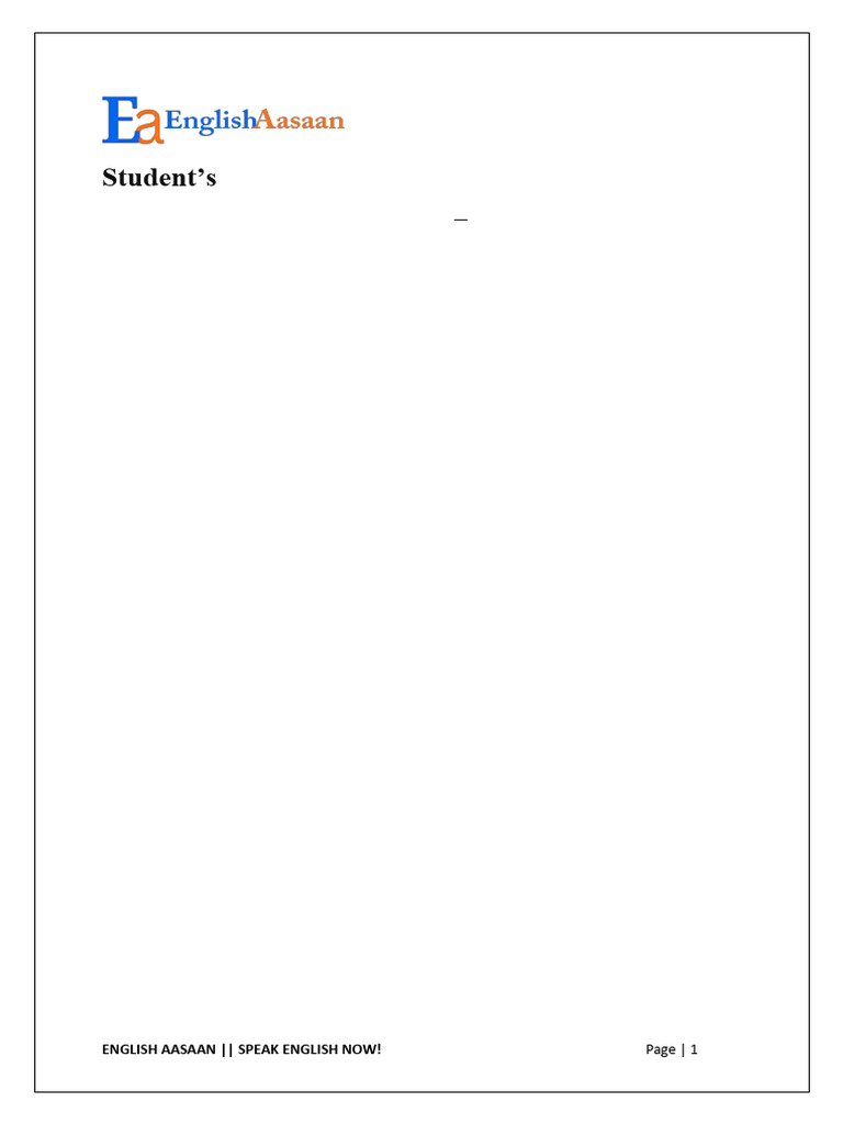 Simple Past Tense English Worksheet | PDF