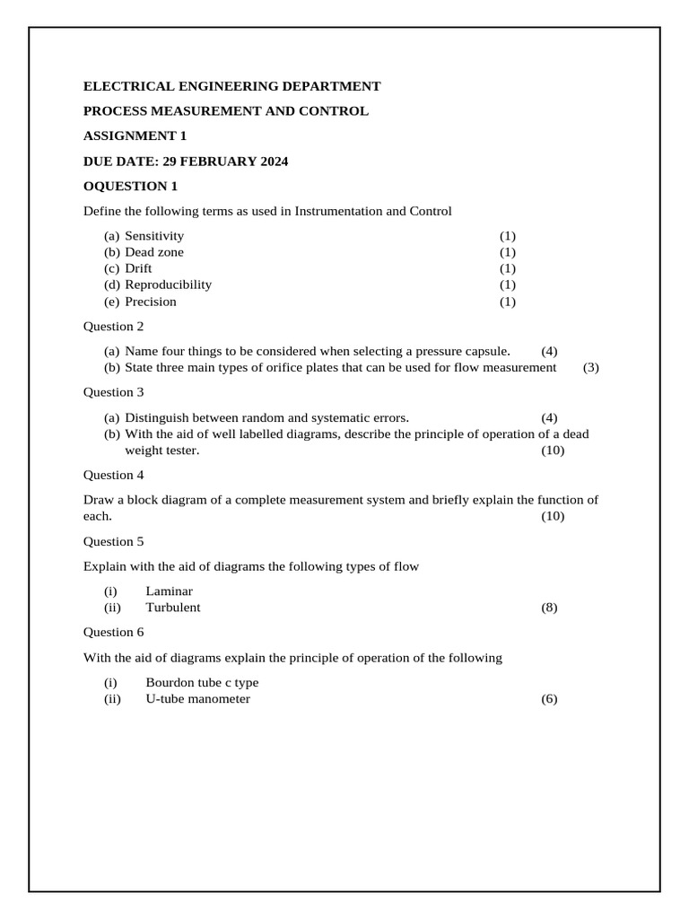 PMC Theory Assignment Overview | PDF