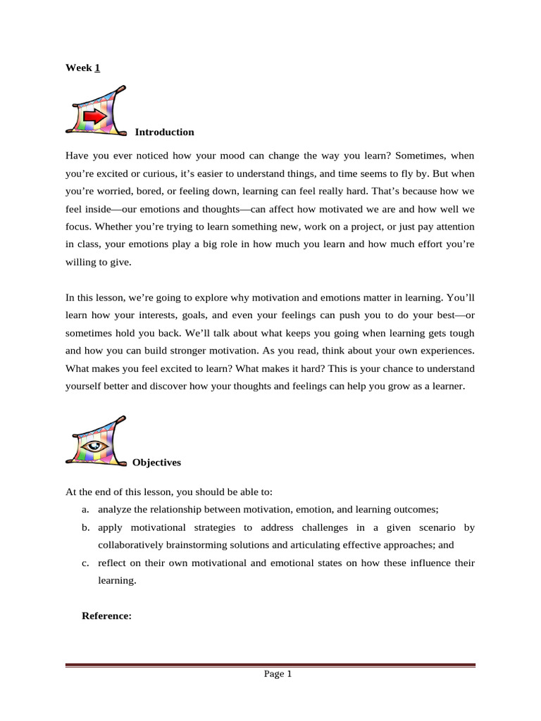 TUBALLA_SEVILLA_Final-PED-102-LEARNING-MODULE | PDF | Motivational | Motivation