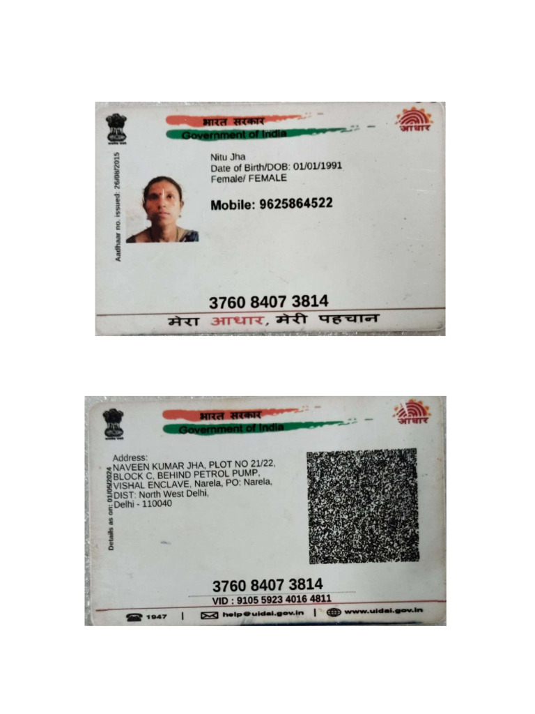 Adhar Nitu Jha | PDF