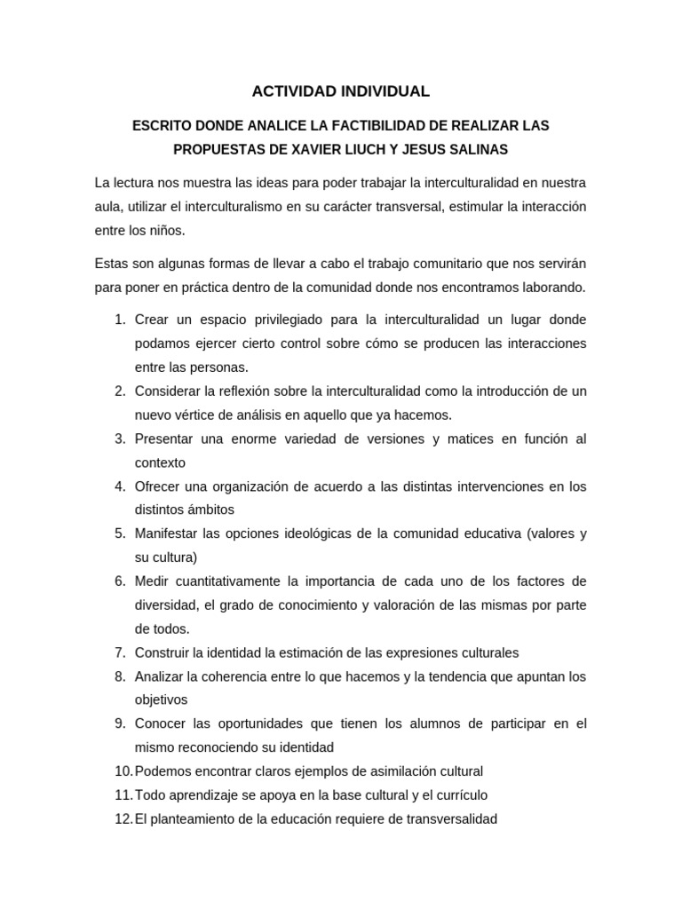 Upn Act. Individual 2 | PDF | Aprendizaje | Plan de estudios