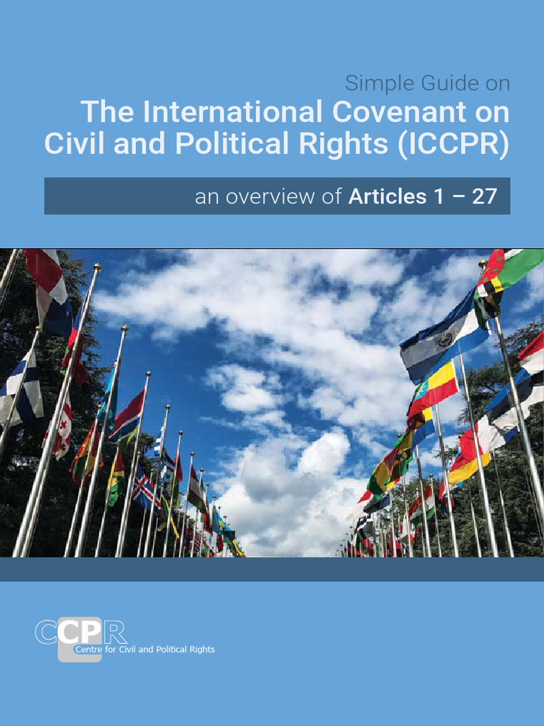 ICCPR Easy to Read Commentary WEB | PDF | Detention (Imprisonment ...