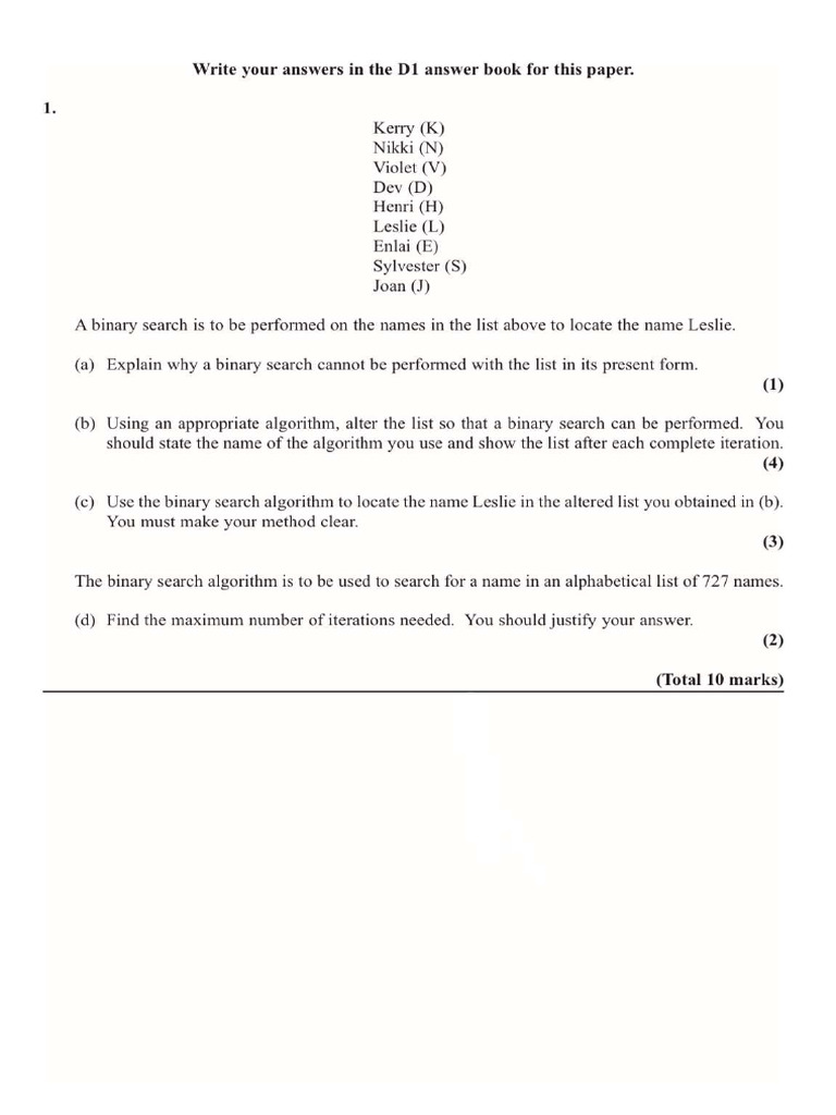 FM Decision 1 Mock Paper | PDF