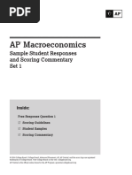 2023 AP Macroeconomics FRQ Set 1 | PDF | Macroeconomics | Inflation