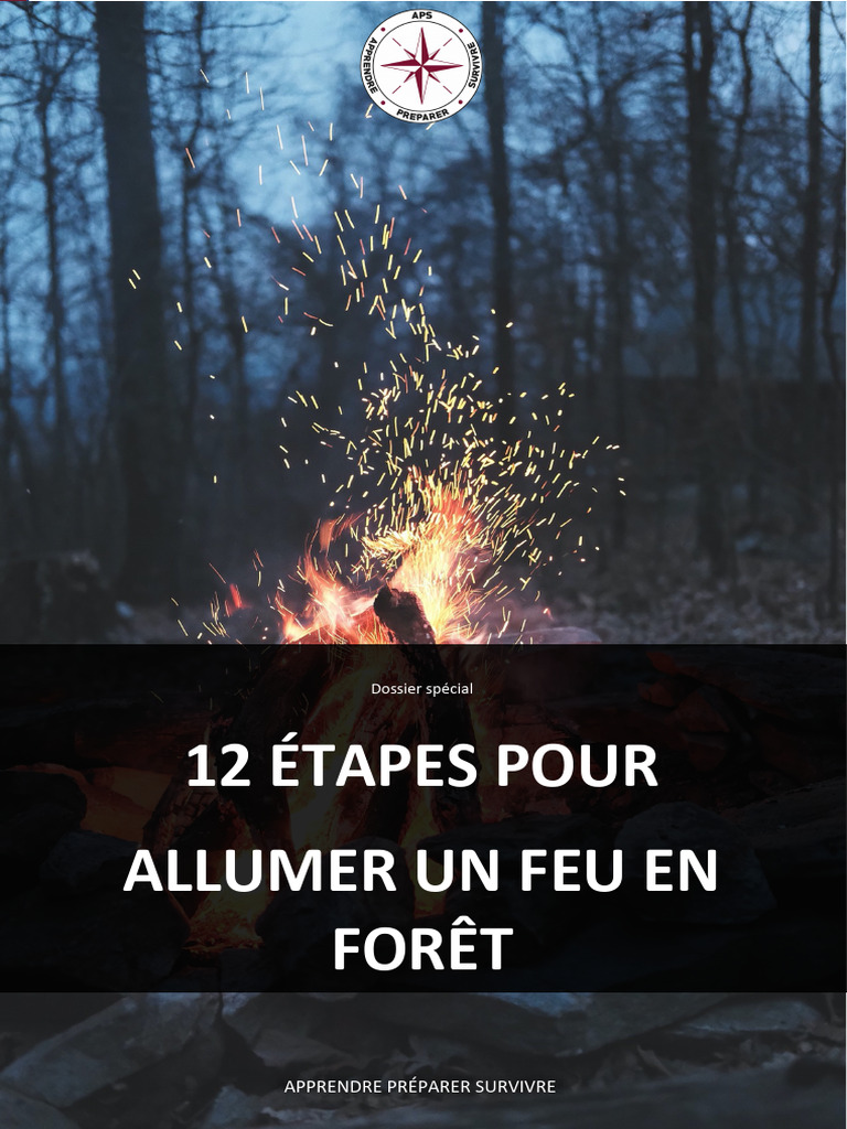Allumer un feu en forêt : guide pratique | PDF | La combustion | Feu