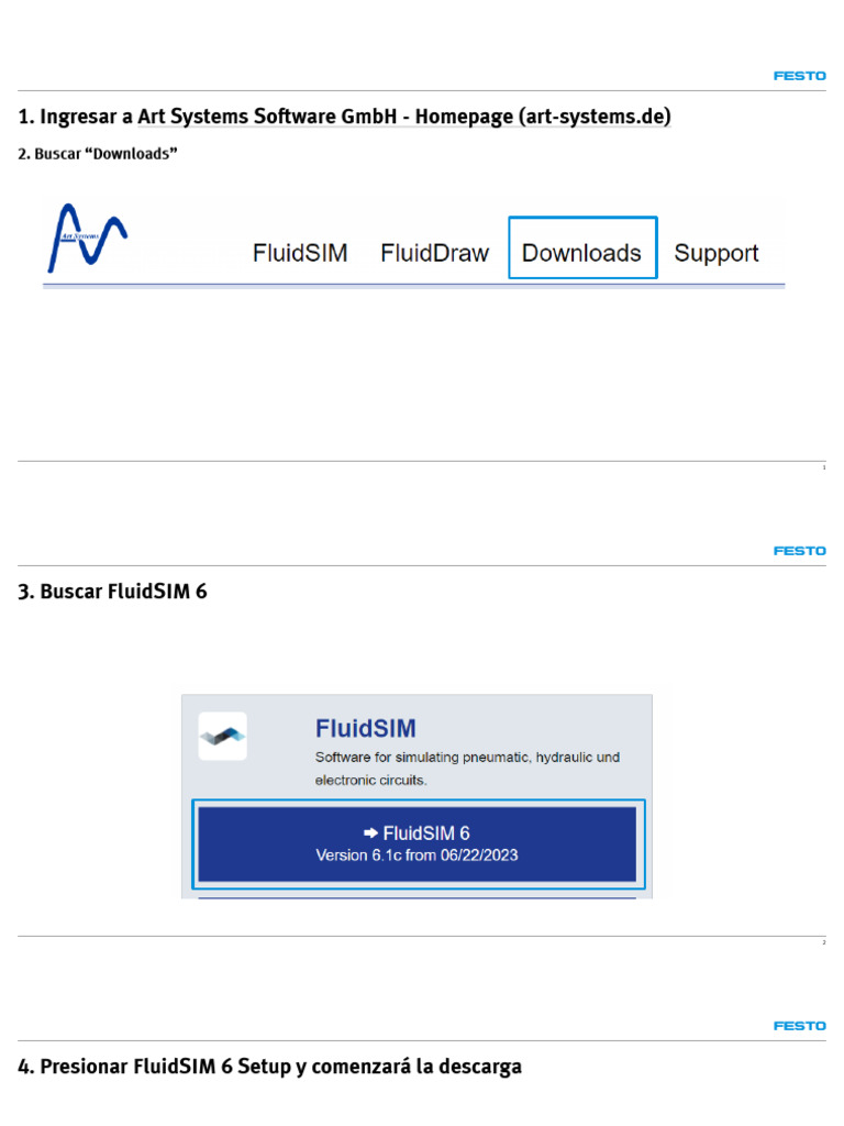 Descarga FluidSIM | PDF