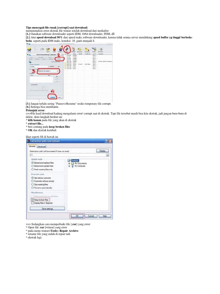 Tips Mencegah File Rusak | PDF | Game & Aktivitas | Teknologi & Rekayasa