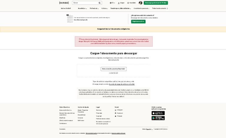 Suba Un Documento - Scribd | PDF | Scribd