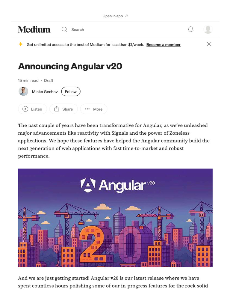 Angular 20 | PDF