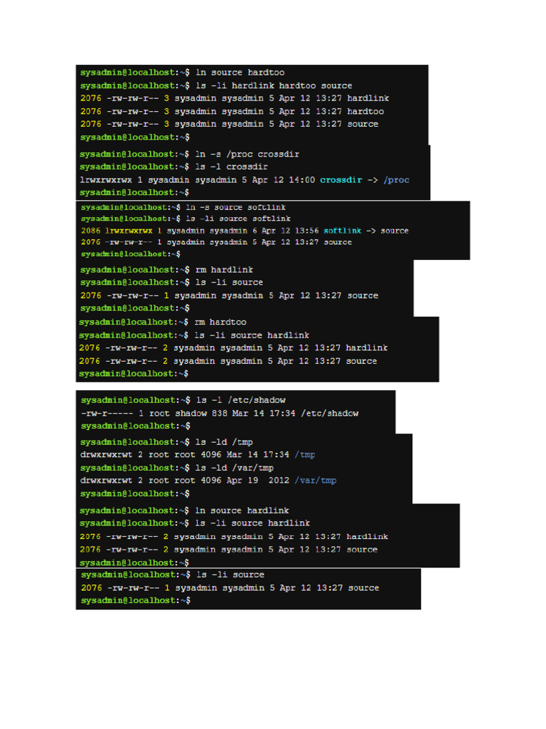 Practica 16 de Linux Essentials | PDF