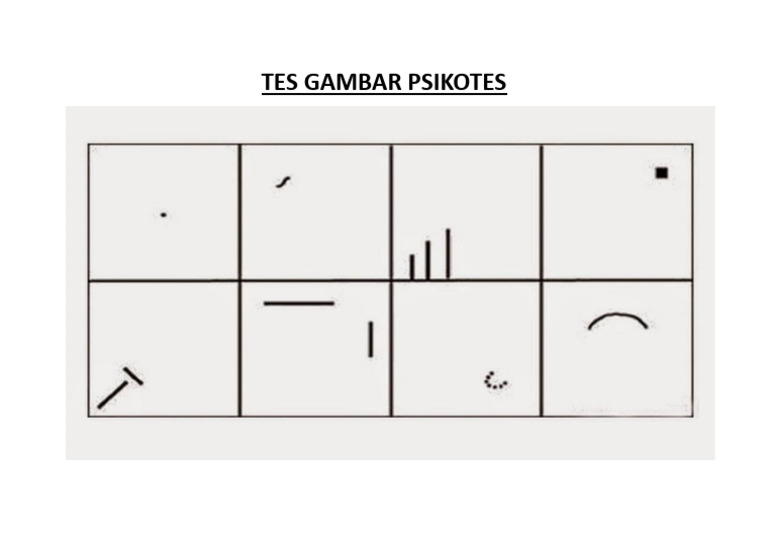 Tes Gambar Psikotes | PDF