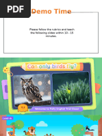 51talk Script Template | PDF | Pedagogy | Learning