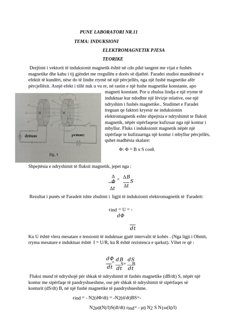 Lab 11 Fizik 2 | PDF