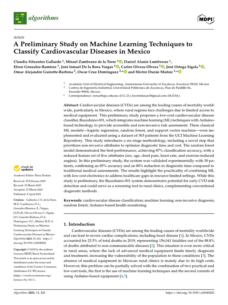 A Preliminary Study on Machine Learning Techniques | PDF | Receiver Operating Characteristic ...