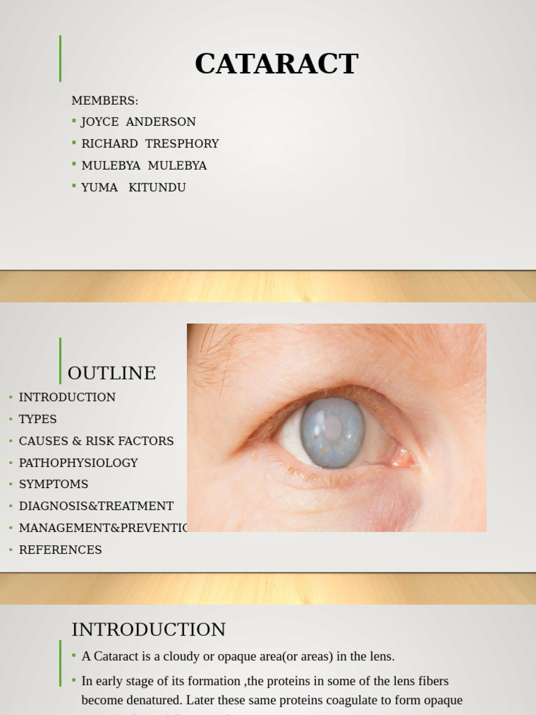 Understanding Cataract Physiology | PDF | Cataract | Medical Specialties