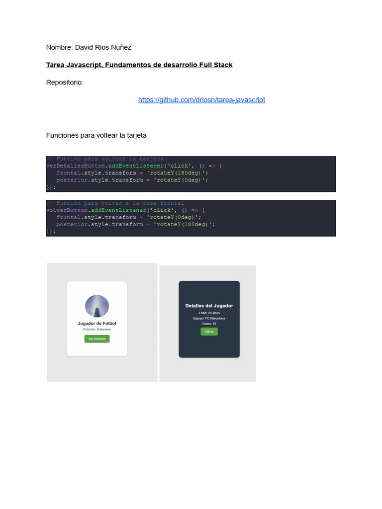 Tarea Javascript-David Rios | PDF