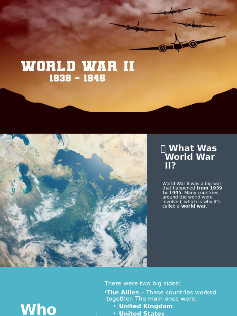 World War II Presentation 1 2 | PDF