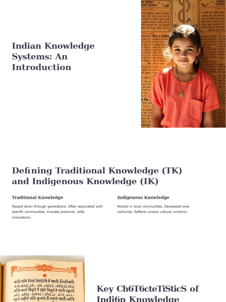Indian Knowledge Systems An Introduction | PDF | Knowledge ...