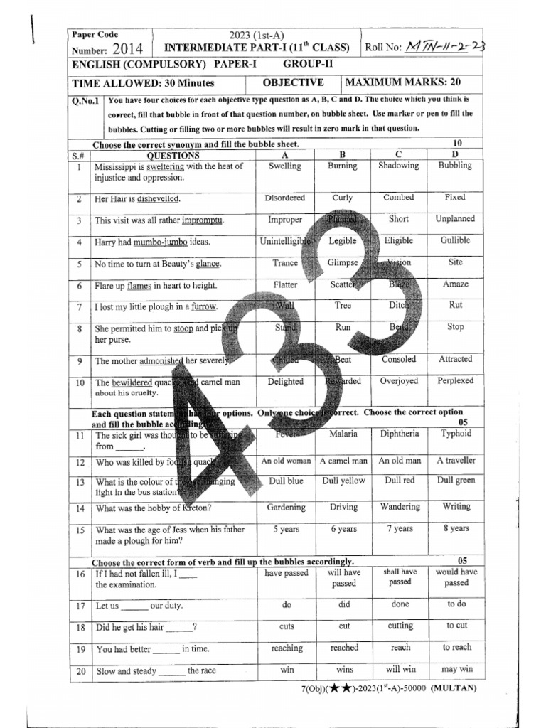 English-11 (MTN-23) | PDF