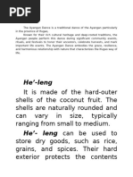 Weaving Techniques (Ifugaos and Kalinga) | PDF | Weaving | Textile Arts