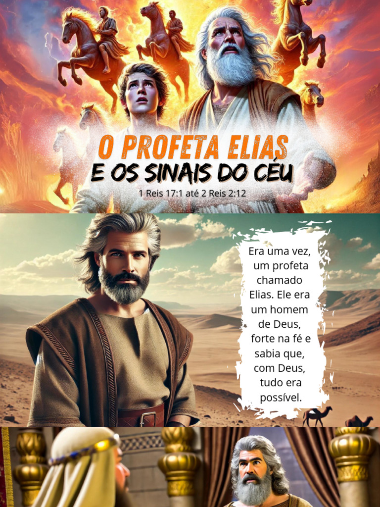 Milagres de Lázaro e Elias na Bíblia | PDF | Elias | Crença e doutrina ...
