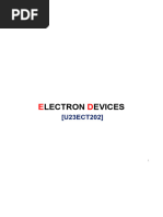Basic Electronics Unit1 Semiconductor Diode Notes | PDF ...