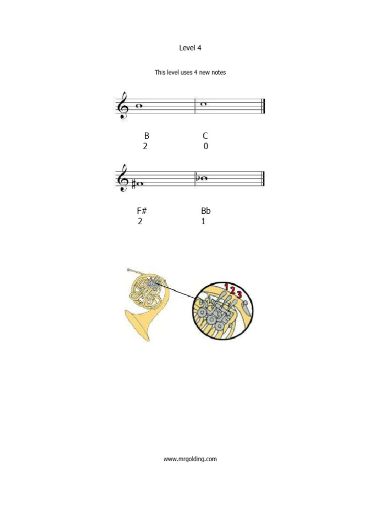 Level 4 French Horn | PDF | Songs