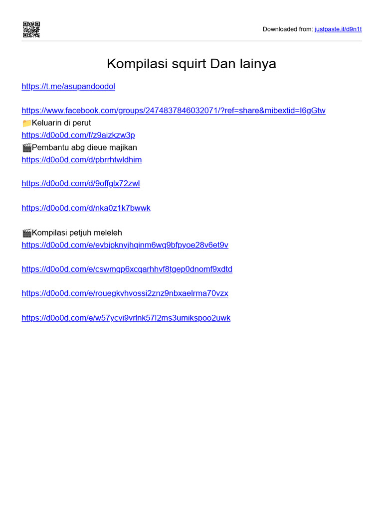 d9n1t Justpasteit | PDF