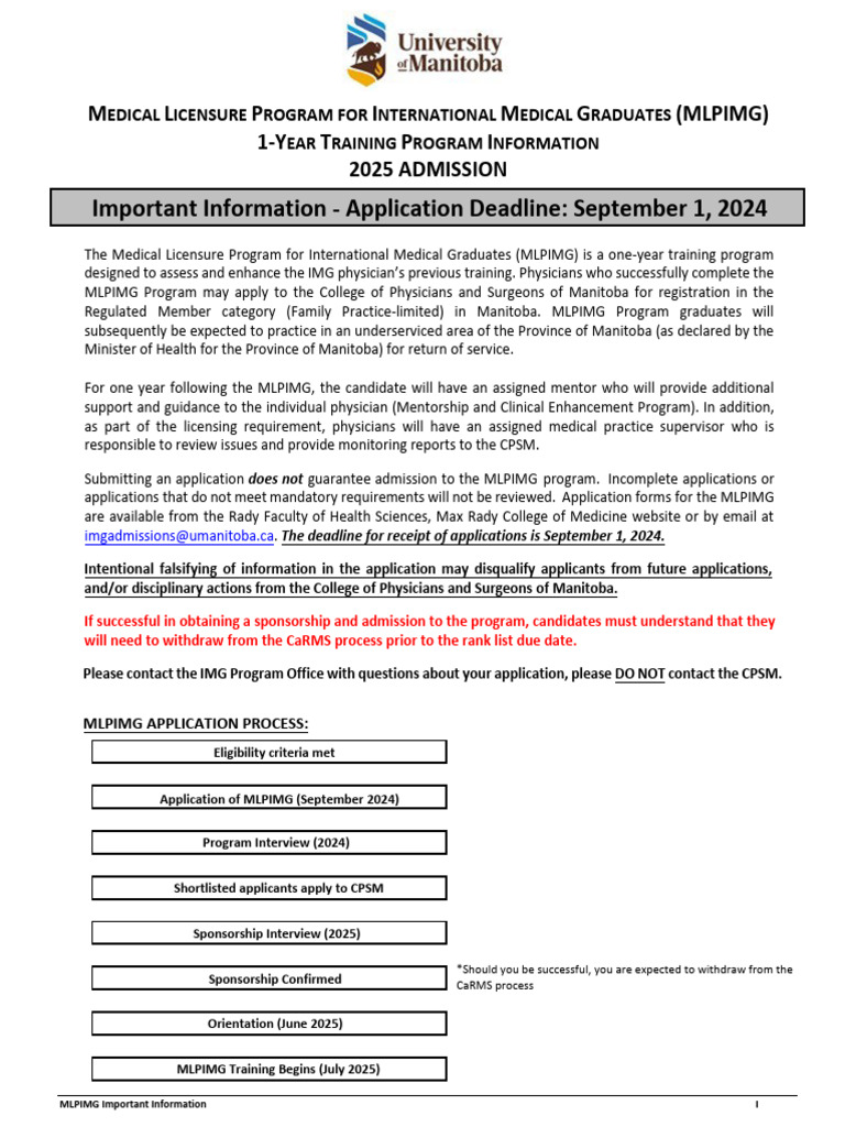 MLPIMG 2025 Application Guidelines | PDF | Social Programs | Health Care