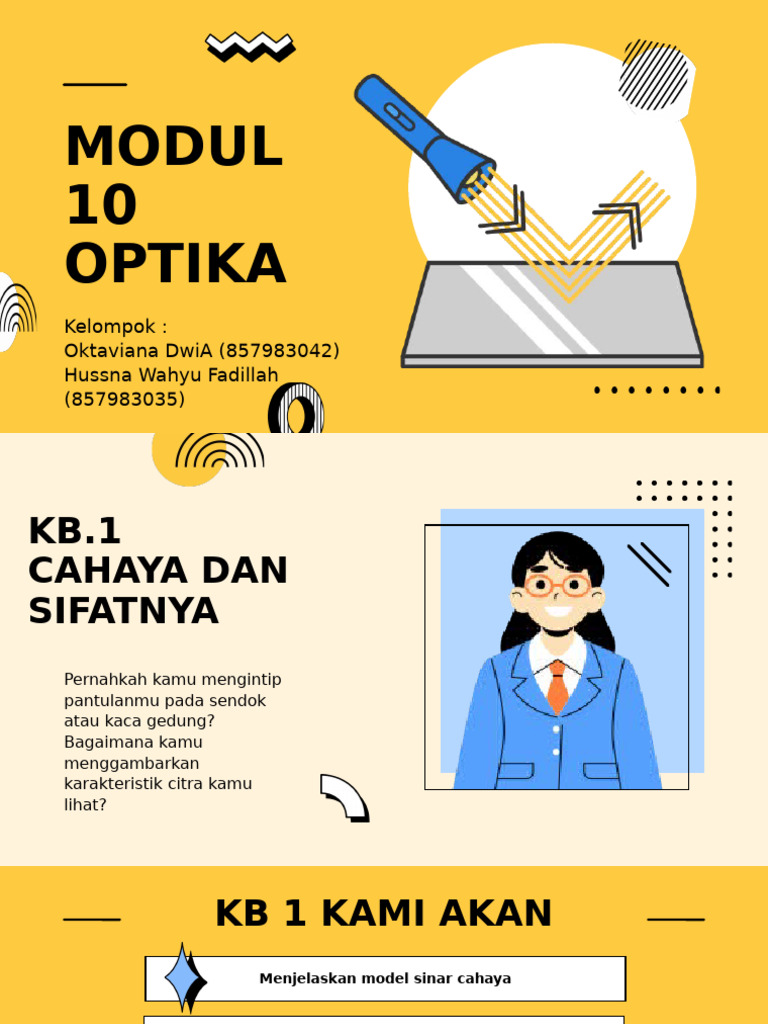 Modul 10 - Optik | PDF