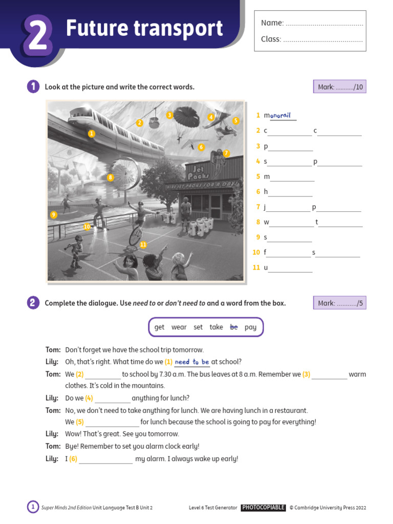 Key Revision Handout Unit 2 | PDF | Car | Renewable Energy