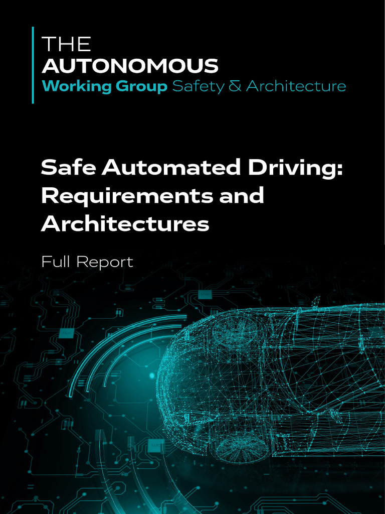 Safe Automated Driving Requirements and Architectures | PDF | System | Reliability Engineering