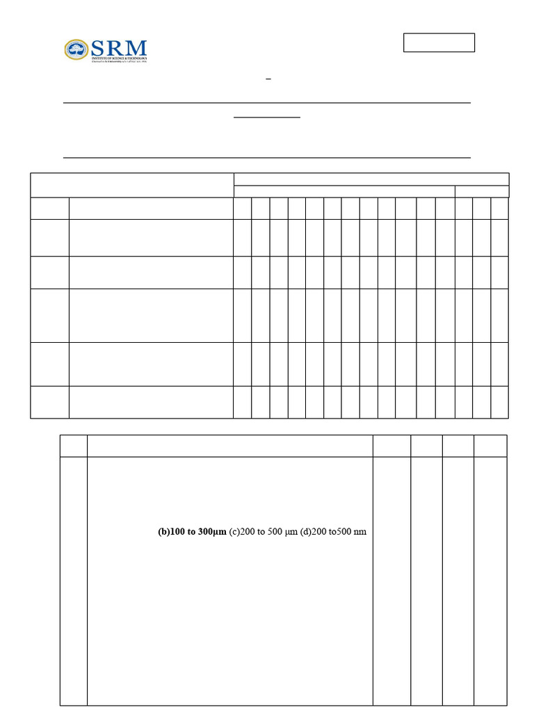 CT1 Answer Key SET B Open Book | PDF | Radiation | Electronics
