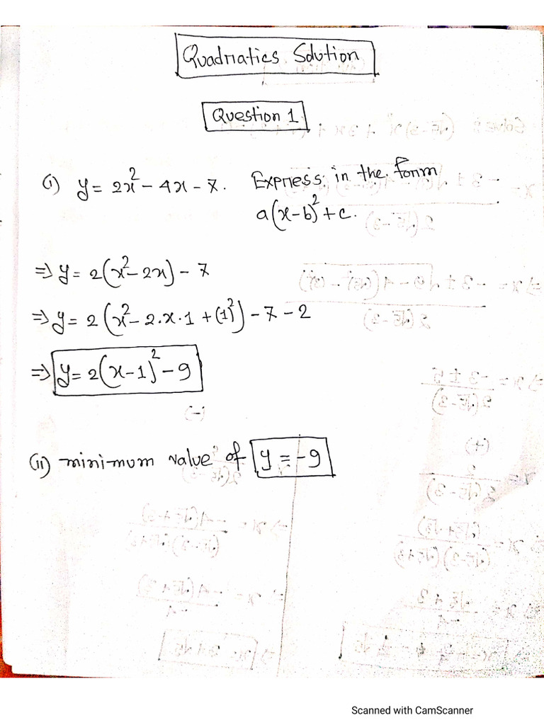 Worksheet Solution 1 6 Pdf