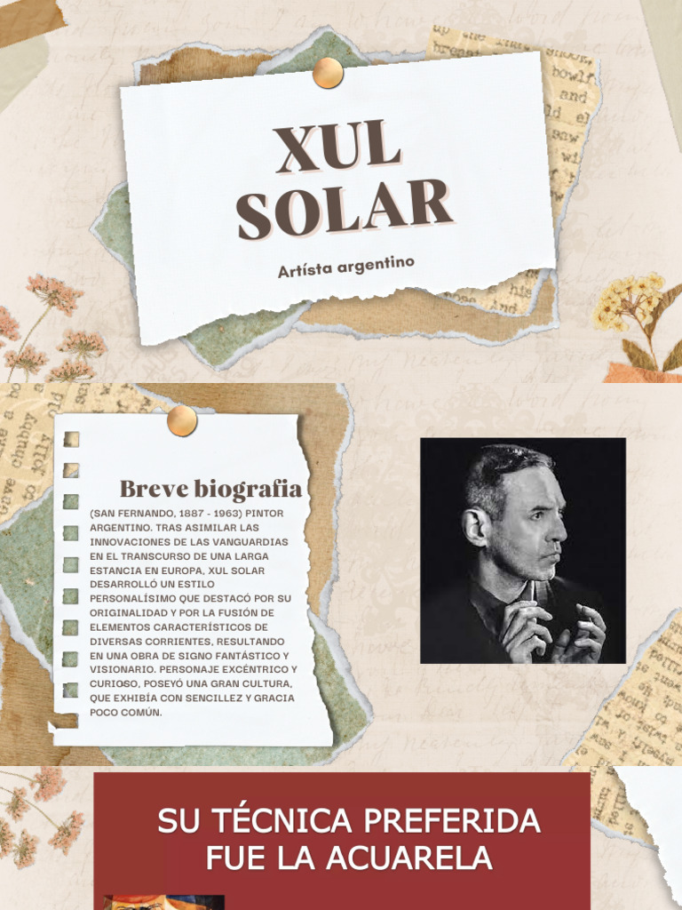Xul Solar Presentacion Quintos | PDF