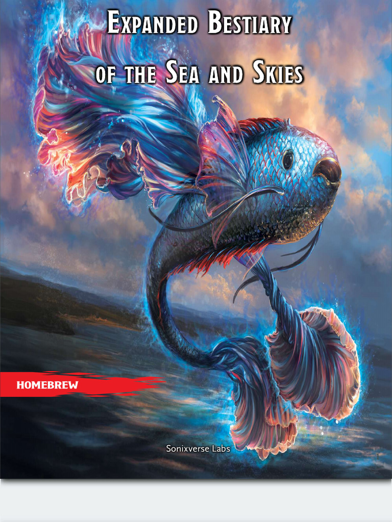 Expanded Bestiary Sea and Sky | PDF