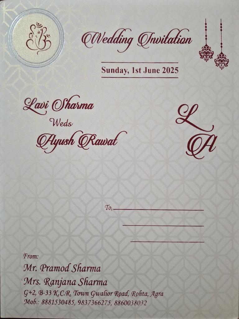 Wedding Card | PDF