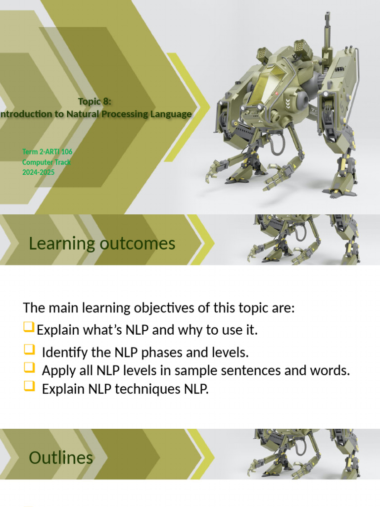 Week 12 Topic 8 NLP | PDF | Semantics | Word