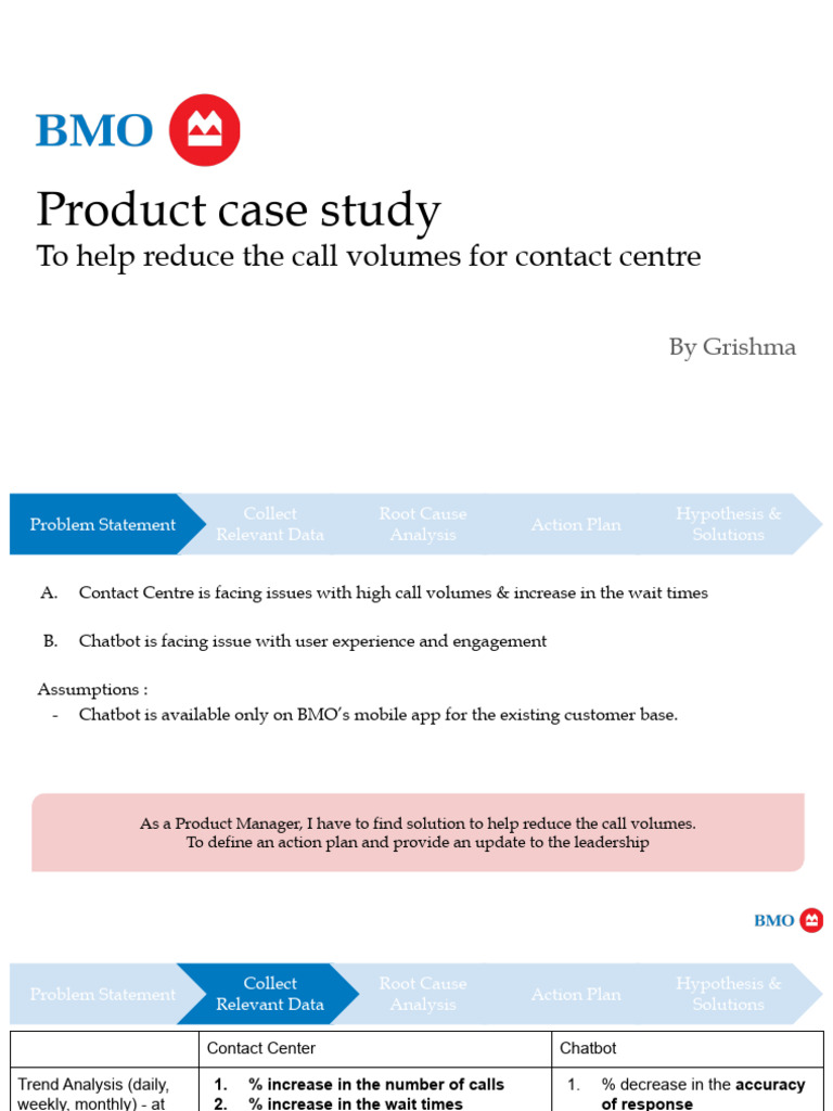 BMO Case Study | PDF | Call Centre | Data Analysis