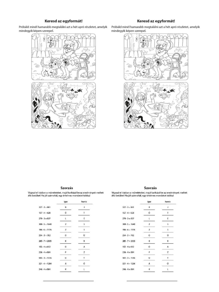 Iskolai Készésgek Kevert Zavara - Feladatok | PDF