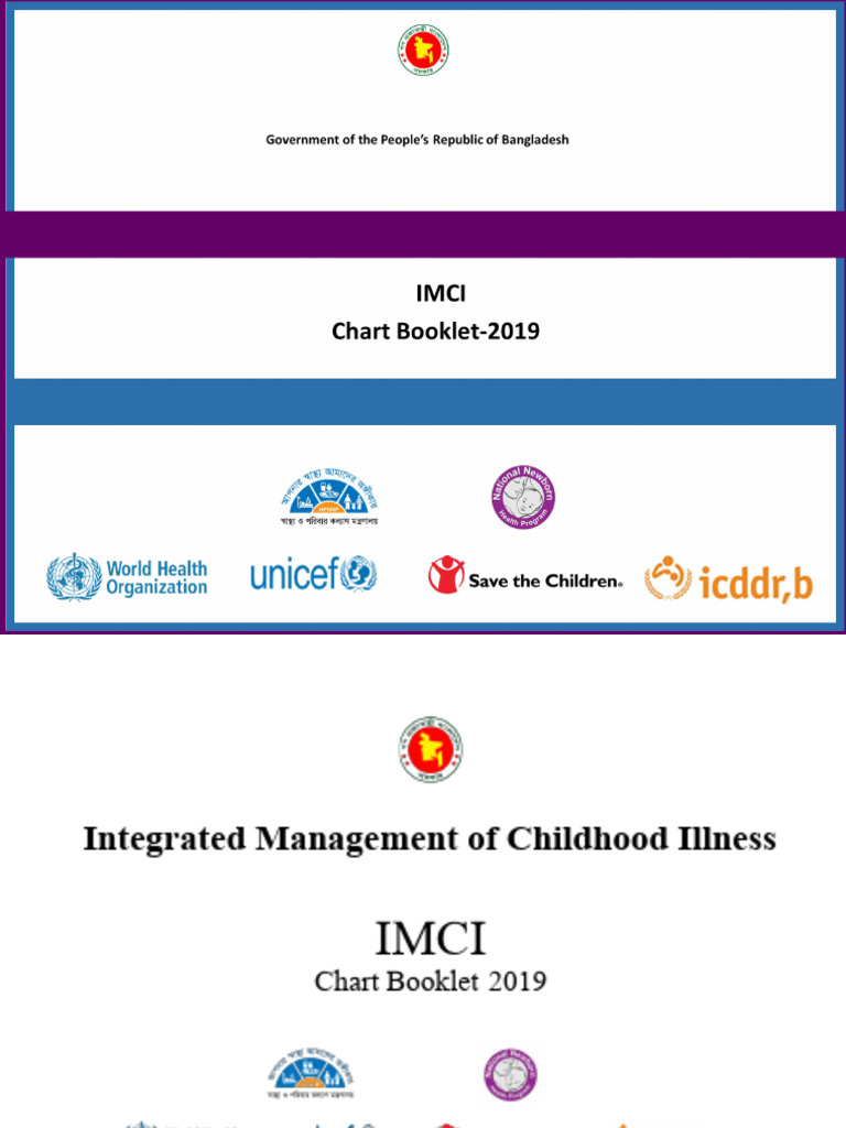 IMCI Chartbooklet English | PDF | Diarrhea | Pneumonia
