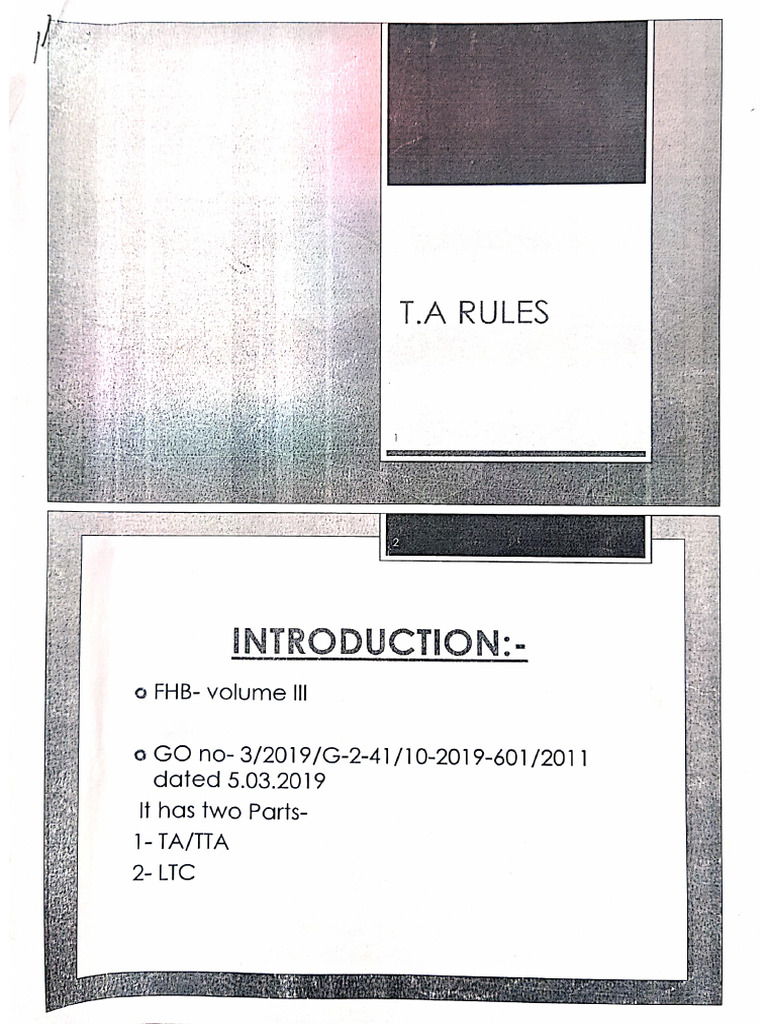 Ta Rules | PDF