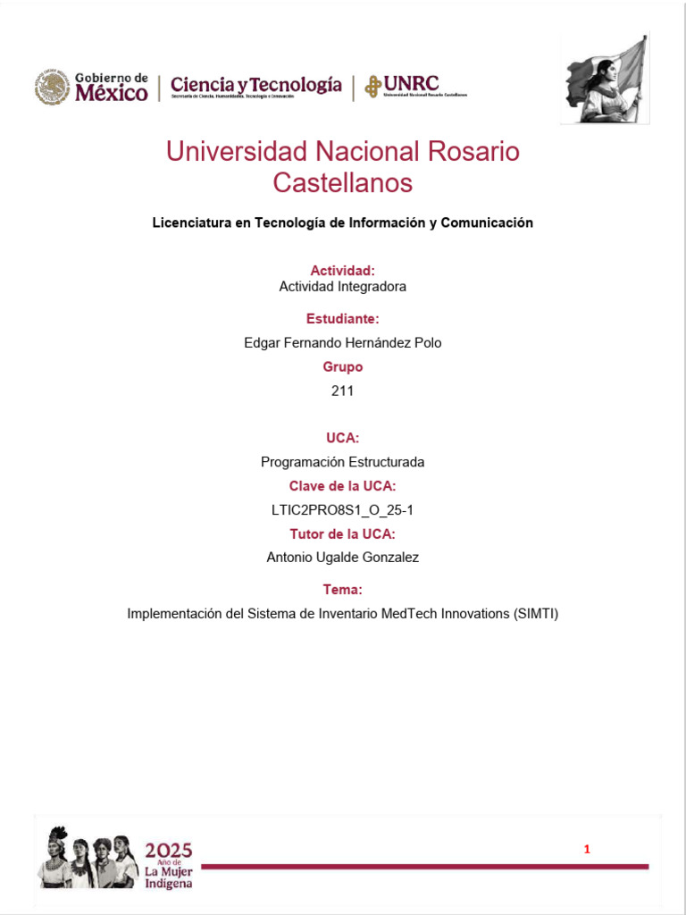 Actividad Integradora | PDF | C ++ | Programa de computadora