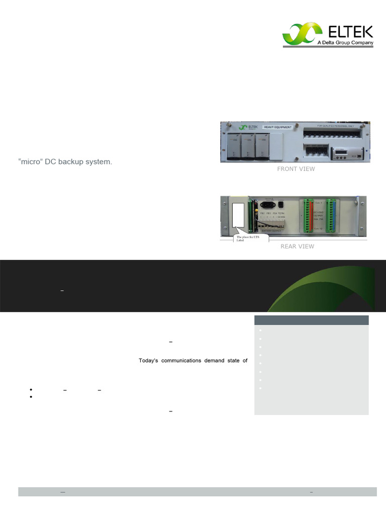Battery Backup | PDF | Rectifier | Power Supply