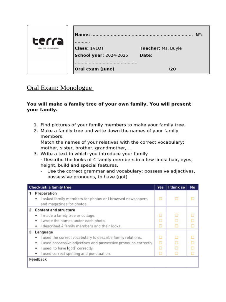 Oral Exam June 2024 | PDF