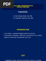 Standard Naval Letter Template USMC | PDF | Text | Writing