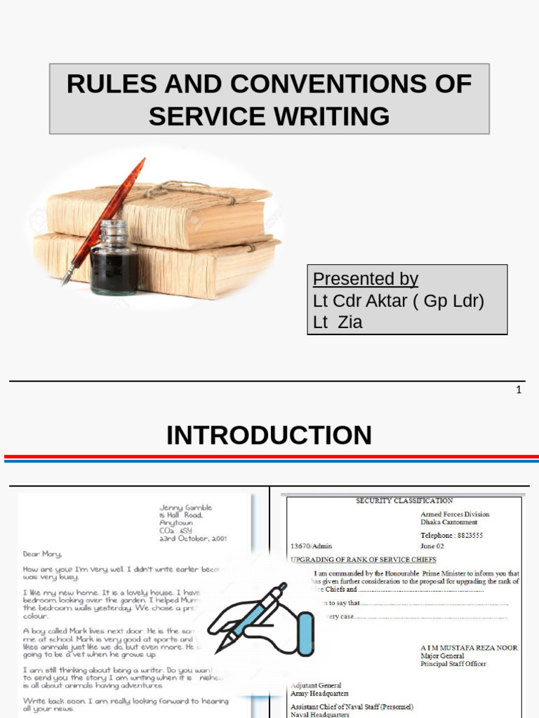 Service Writing Rules and Conventions | PDF | Paragraph | Grammar