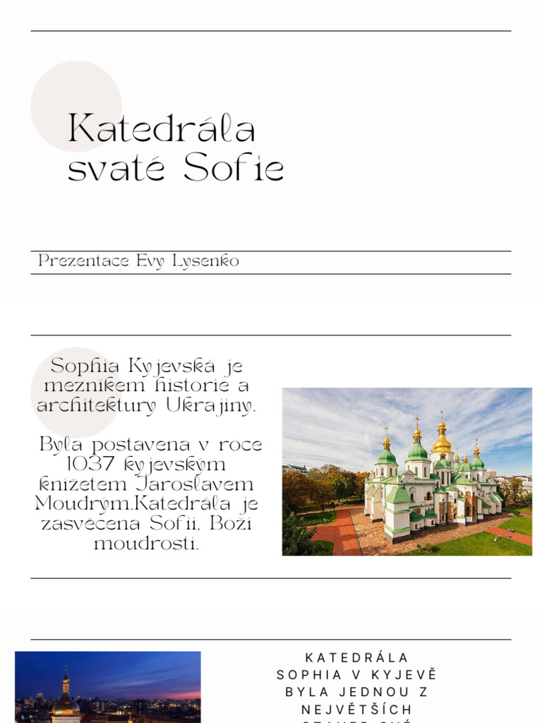 Katedrála Svaté Sofie | PDF