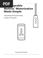 Dooya Screen Remote Programming Full Instruction | PDF | Wireless ...