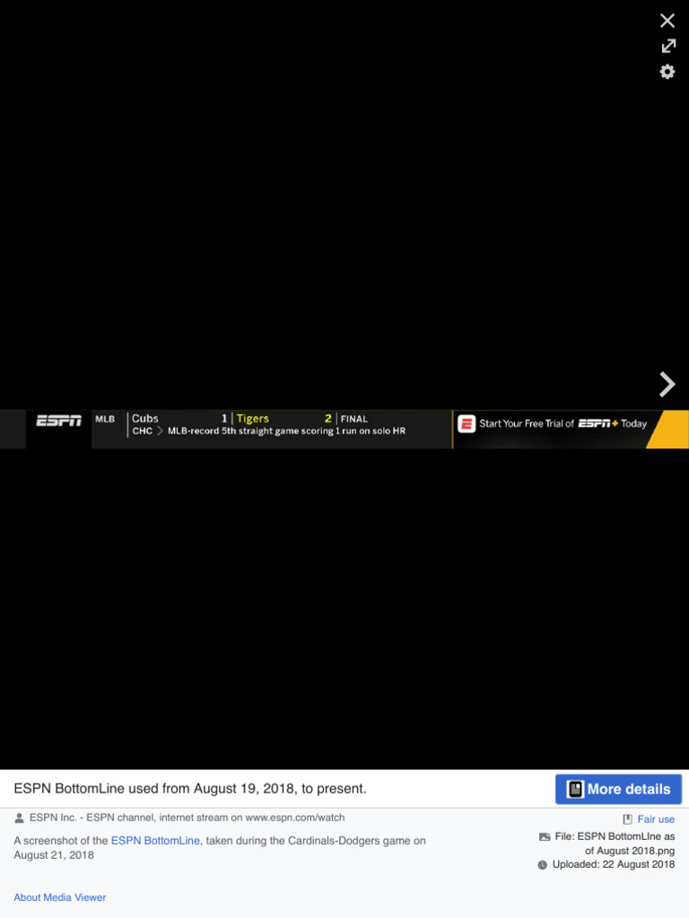 ESPN BottomLine Overview | PDF